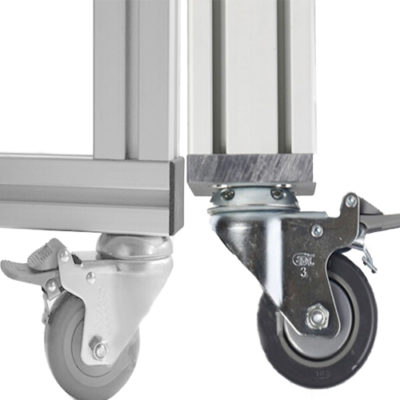 Caster & Wheel – HOONLY Aluminium Profile